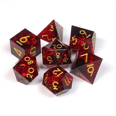 VHS Dice: Ruby Red – Dice Hollow Games and Hobbies