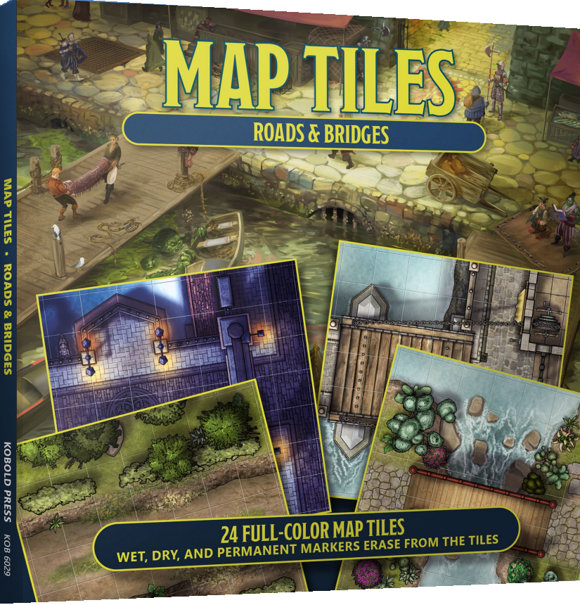 Map Tiles: Roads and Bridges – Dice Hollow Games and Hobbies