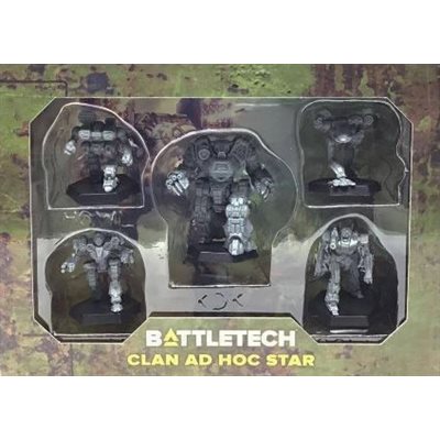 Battletech: Clan Ad Hoc Star – Dice Hollow Games and Hobbies