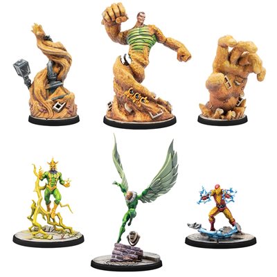 Marvel Crisis Protocol: Electro & Sandman & Shocker & Vulture – Dice ...