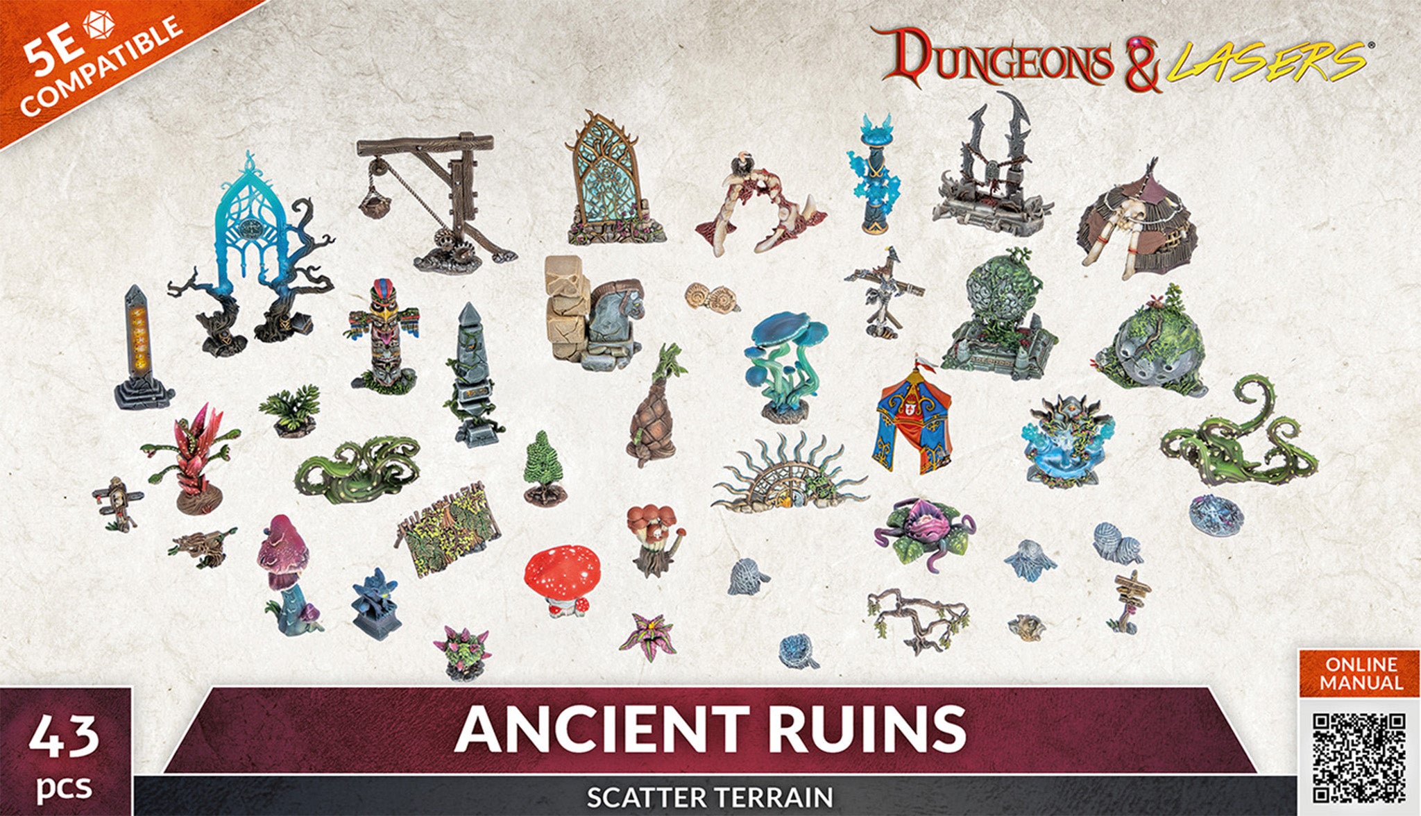 Dungeons and Lasers: Ancient Ruins – Dice Hollow Games and Hobbies