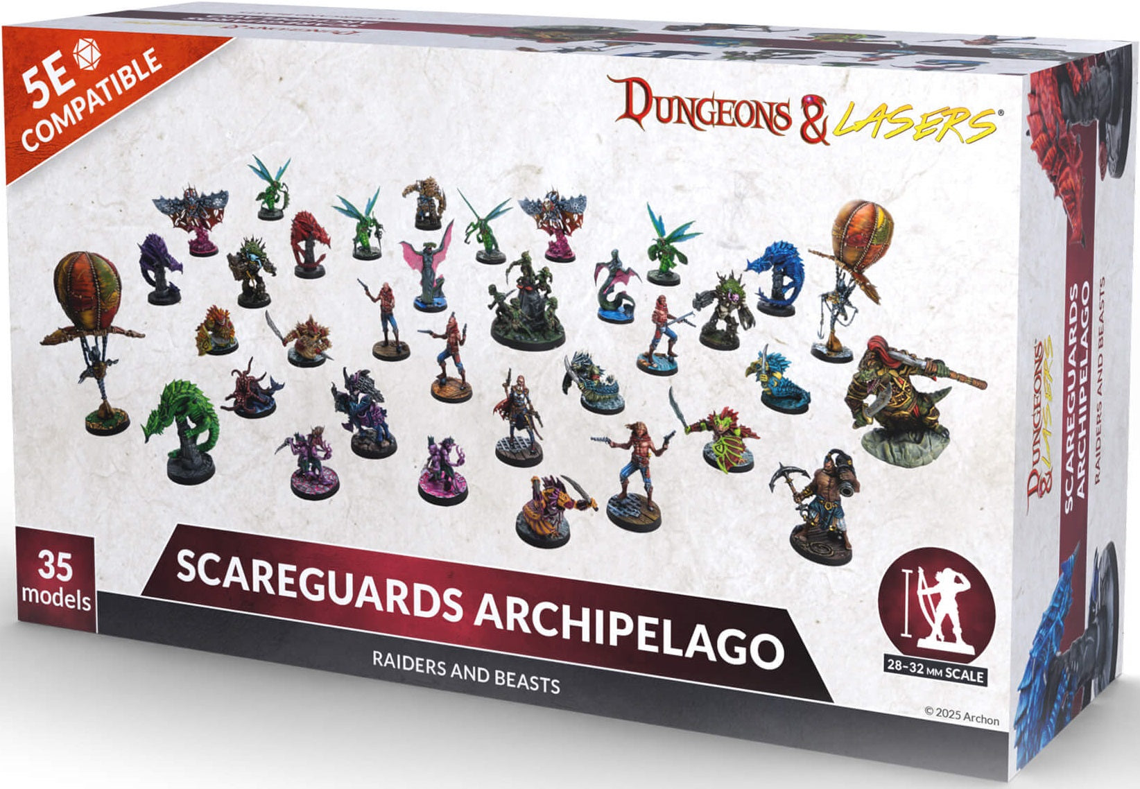 Dungeons and Lasers: Raiders and Beasts – Dice Hollow Games and Hobbies