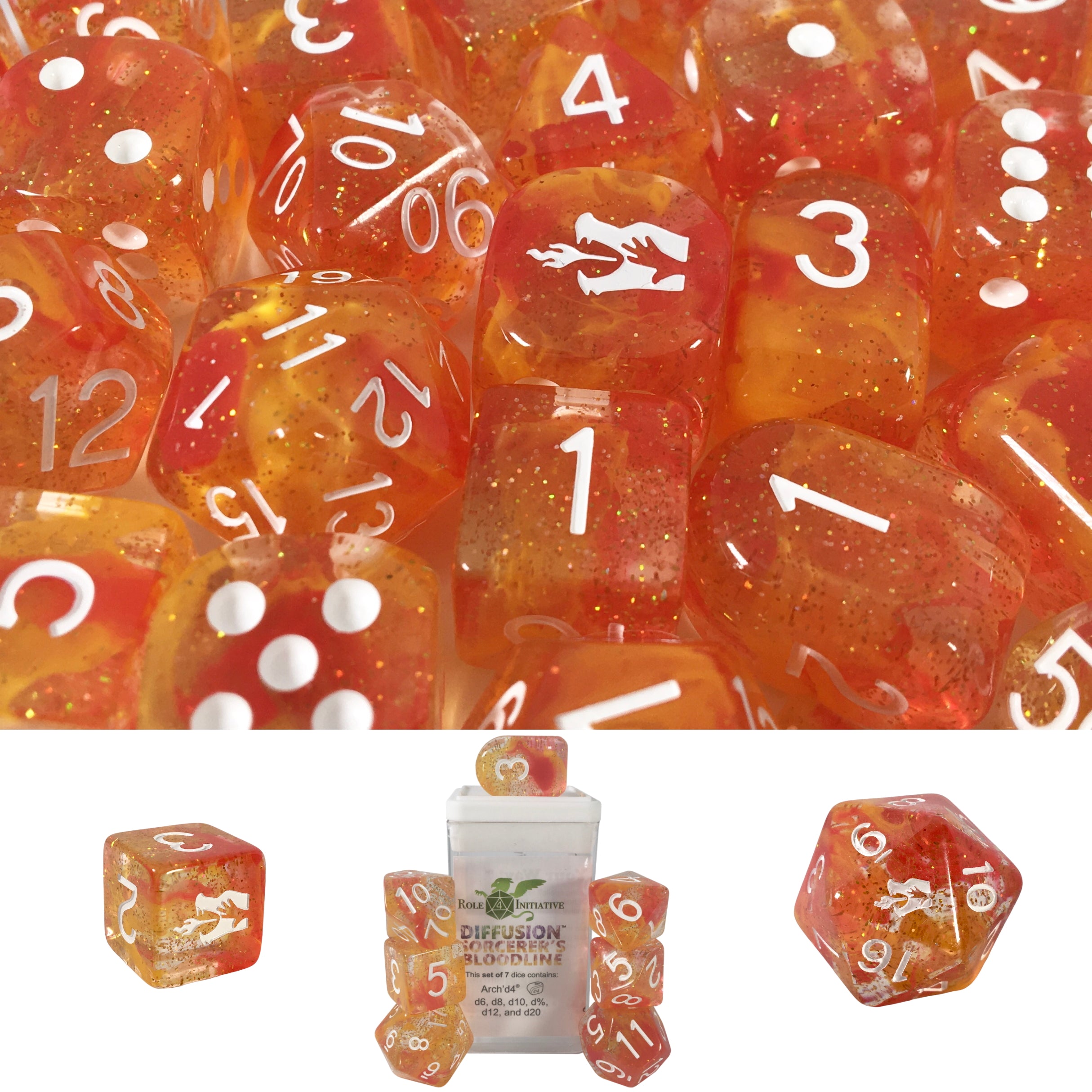 Diffusion Dice: Sorcerer's Bloodline (Special) – Dice Hollow Games and ...