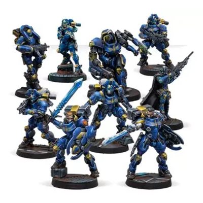Infinity: O-12 Torchlight Brigade Action Pack – Dice Hollow Games and ...