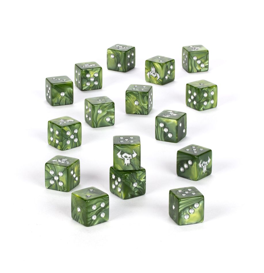Orks Dice Set – Dice Hollow Games and Hobbies