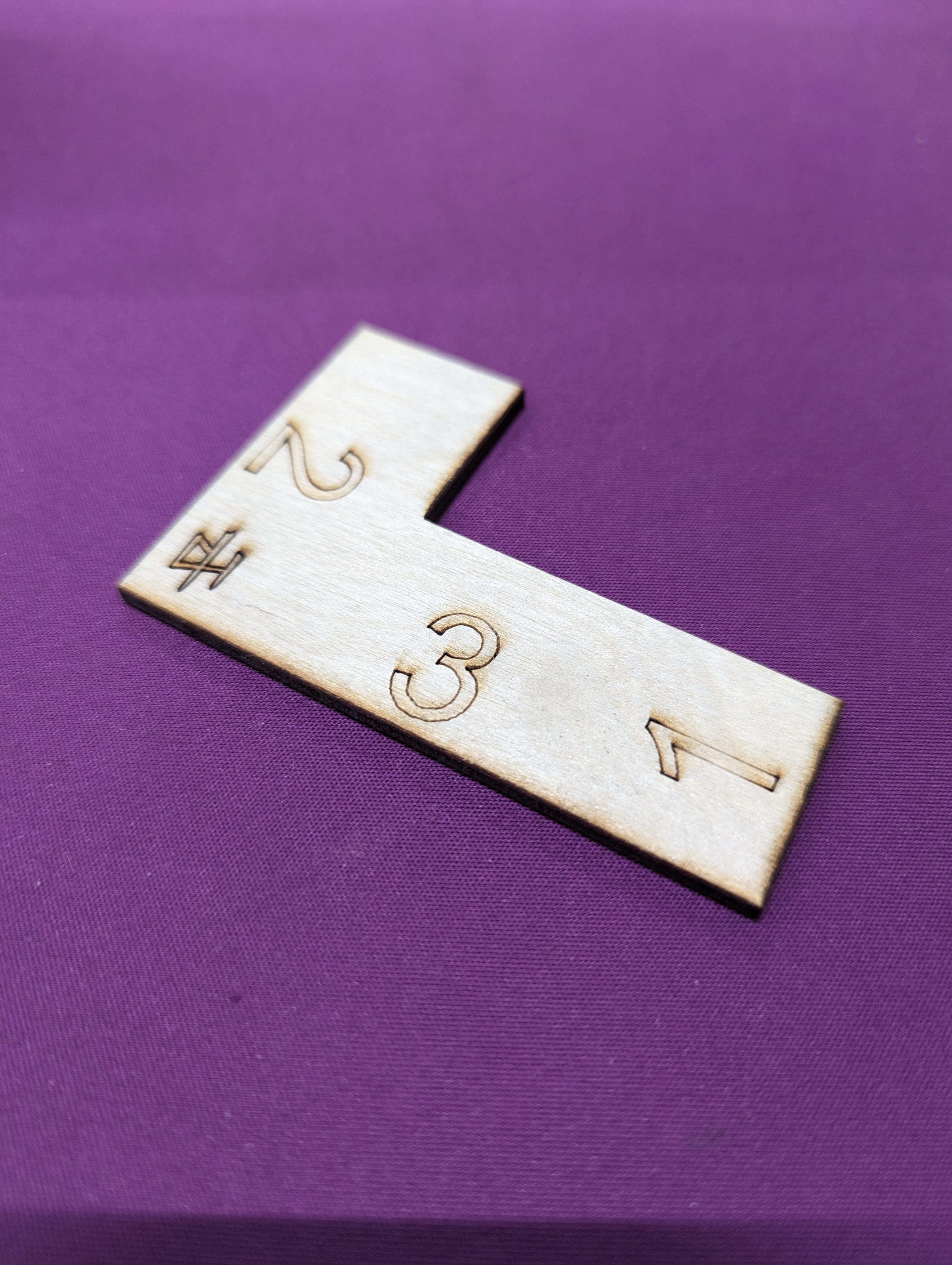 Laser Cut Widget- 1/2/3" – Dice Hollow Games and Hobbies