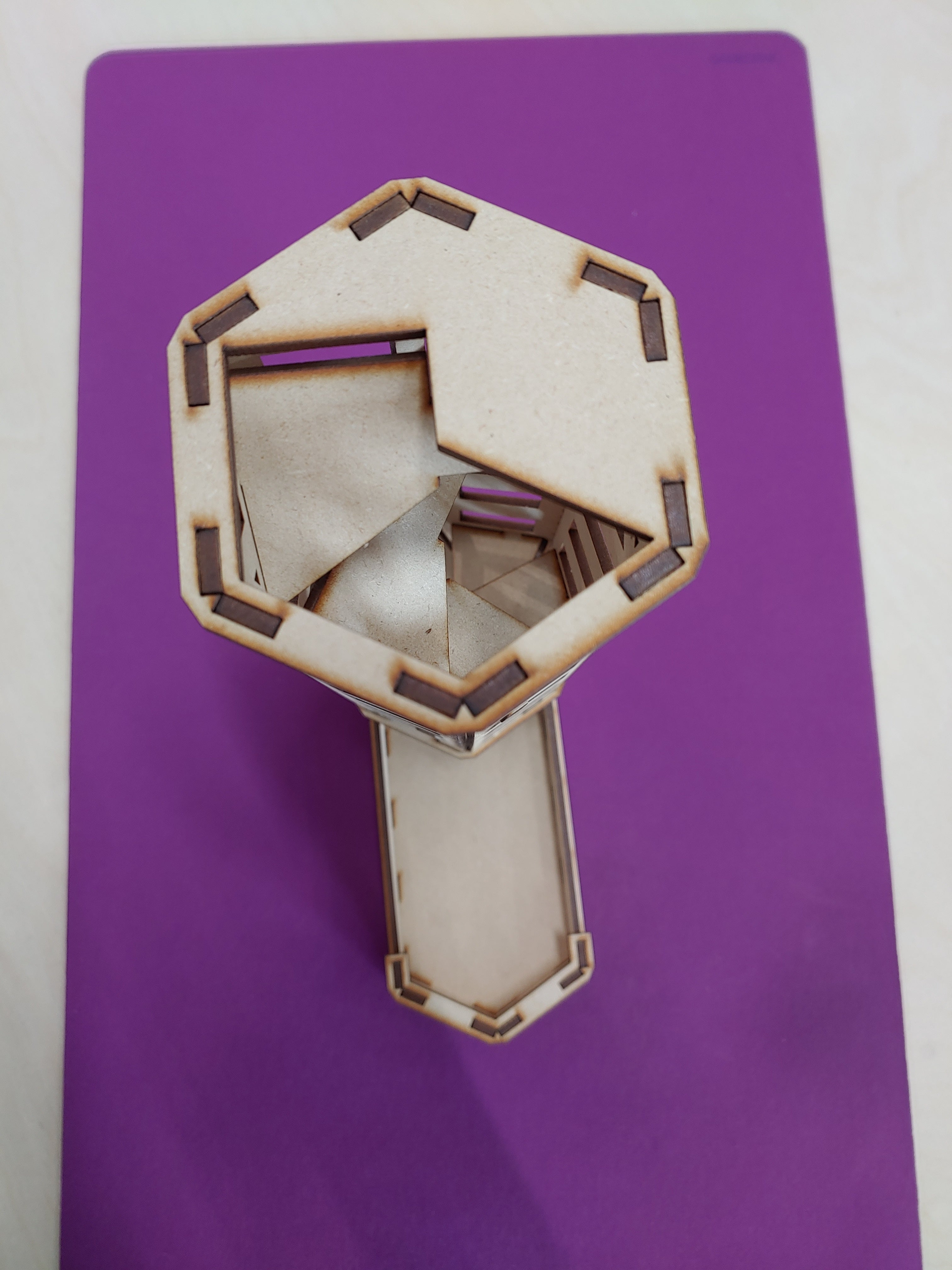 Dice Tower- MDF- The Minimalist – Dice Hollow Games and Hobbies